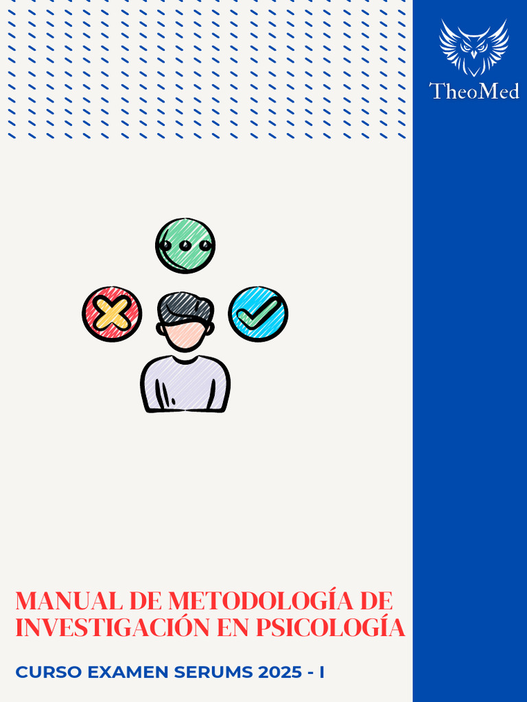Manual de Metodologia de Investigacion en Psicologia BLOQUE 4 TEMA 3 | PDF | Método científico ...