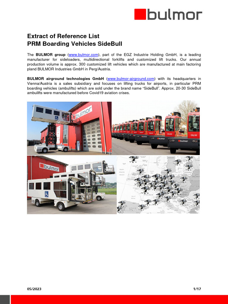 SideBull References 07-2023 | PDF | Service Industries | Public Transport