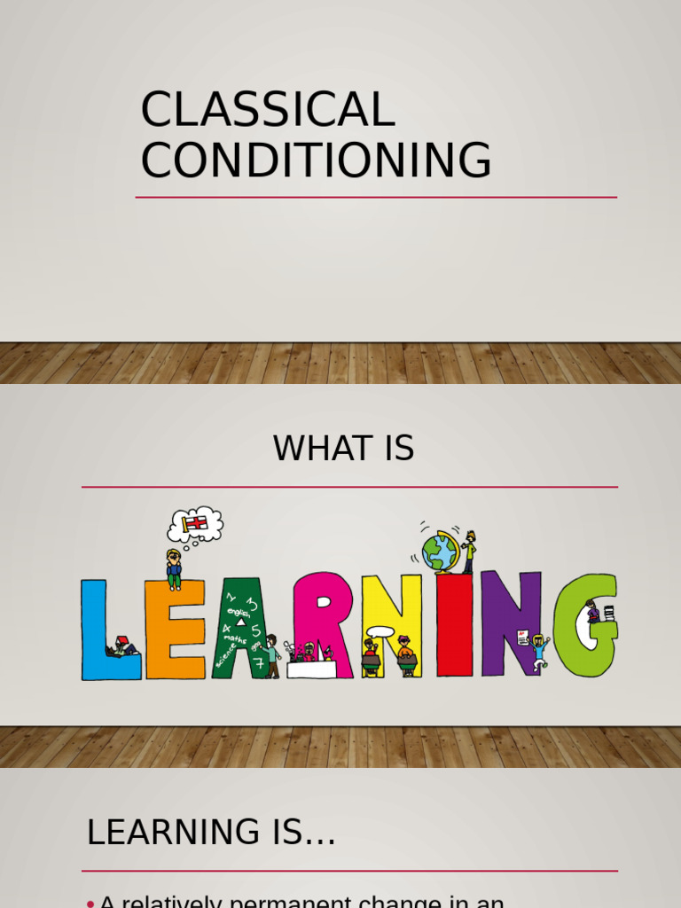 Classical Conditioning 1 | PDF | Classical Conditioning | Cognitive Science
