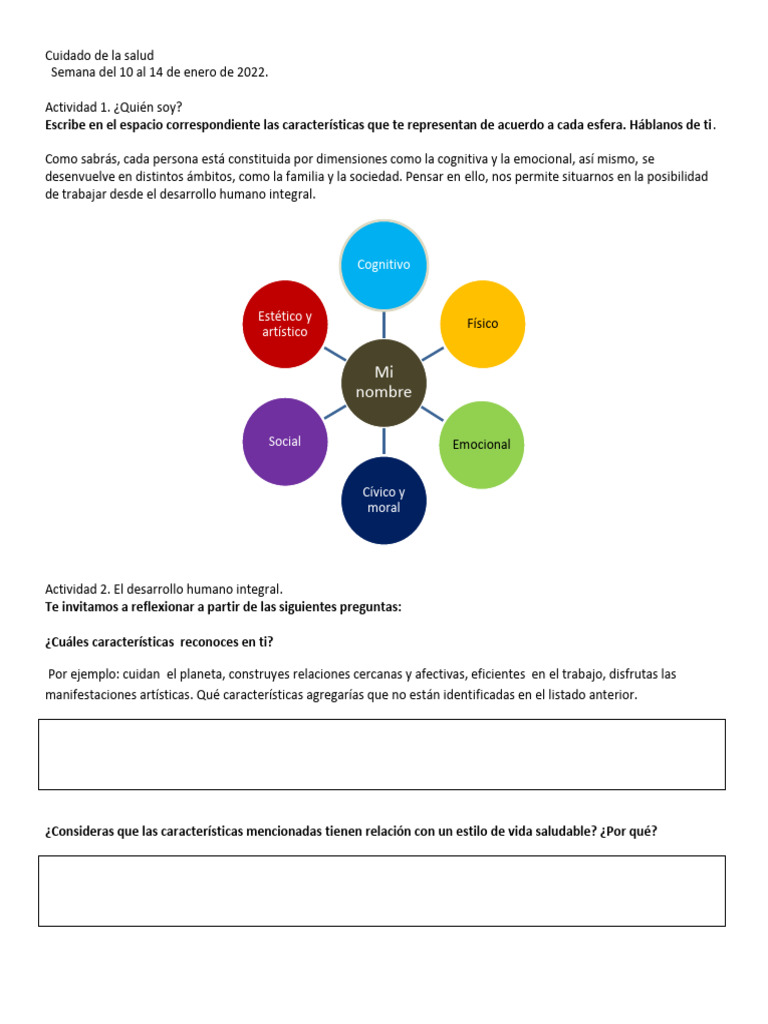 01 Vs Cuidado de La Salud | PDF
