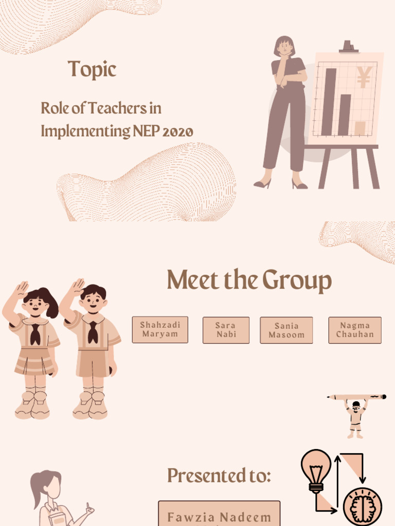 Role of Teachers in Implementing NEP 2020 Seminar Group | PDF ...