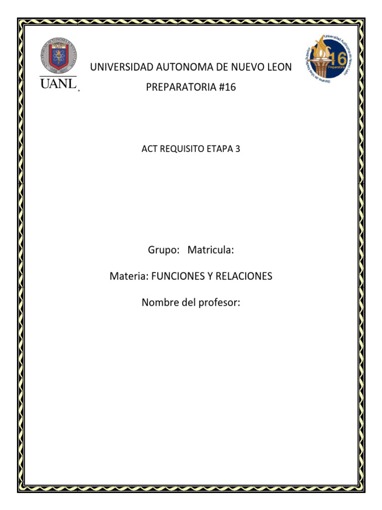 Ar - Etapa 3 Fyr | PDF