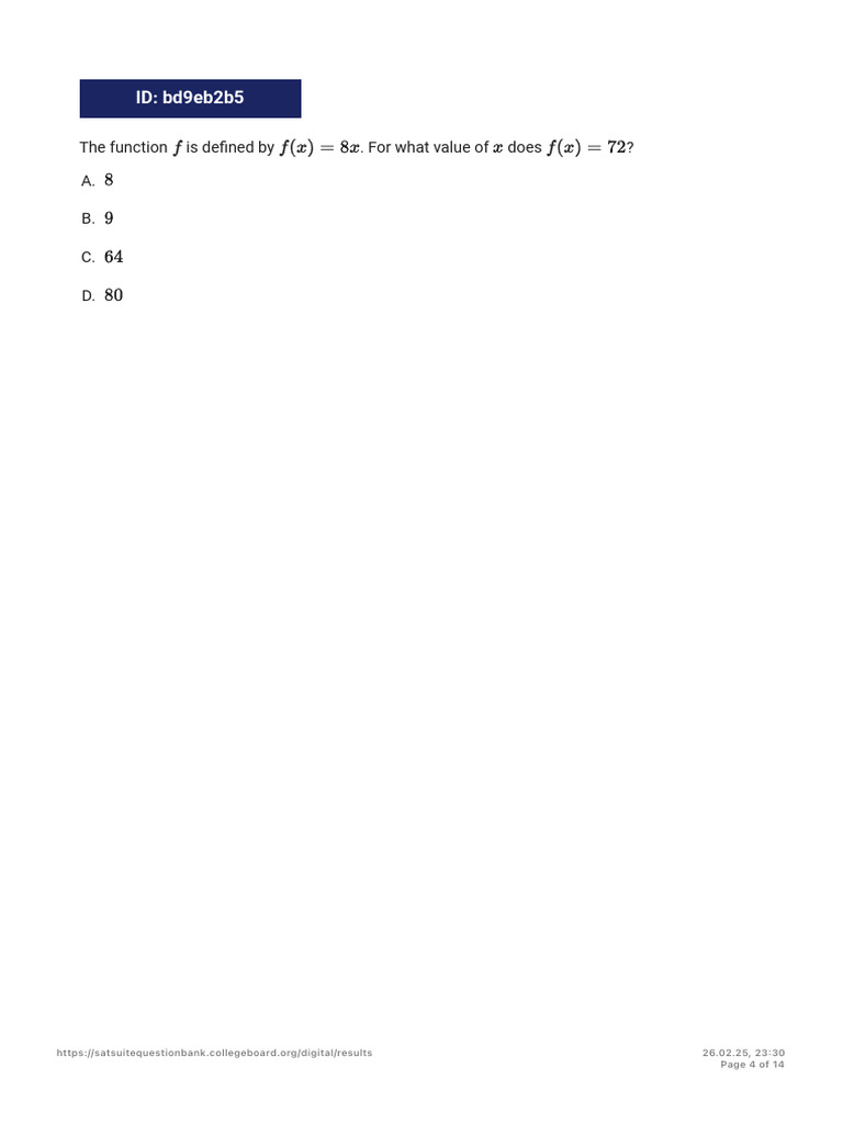Math Problem Solving Questions | PDF