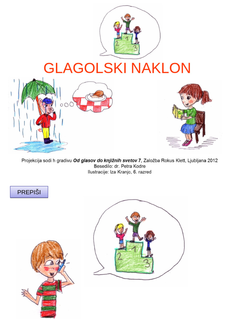 PP Glagolski Naklon 7. R | PDF