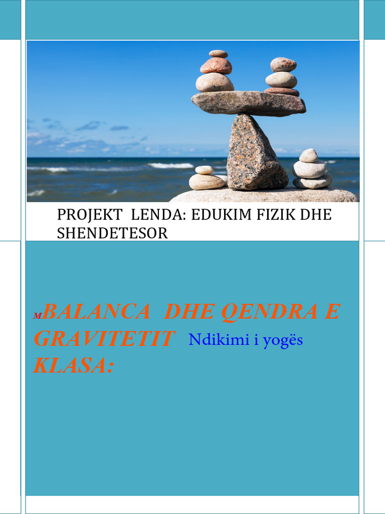 PROJEKT Ekuilibri - Ed - Fizik Dhe Fizika | PDF