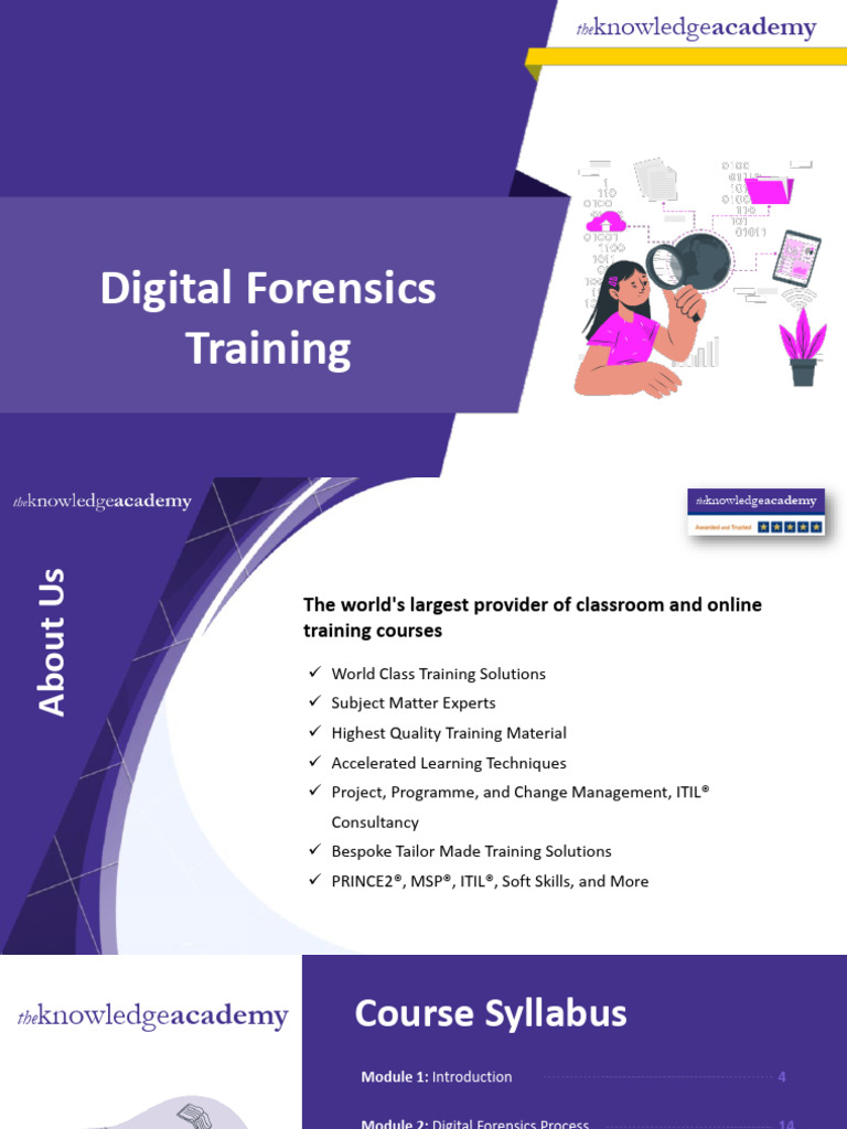 Digital Forensics Training - Delegate Pack | PDF | Digital Forensics | Cybercrime
