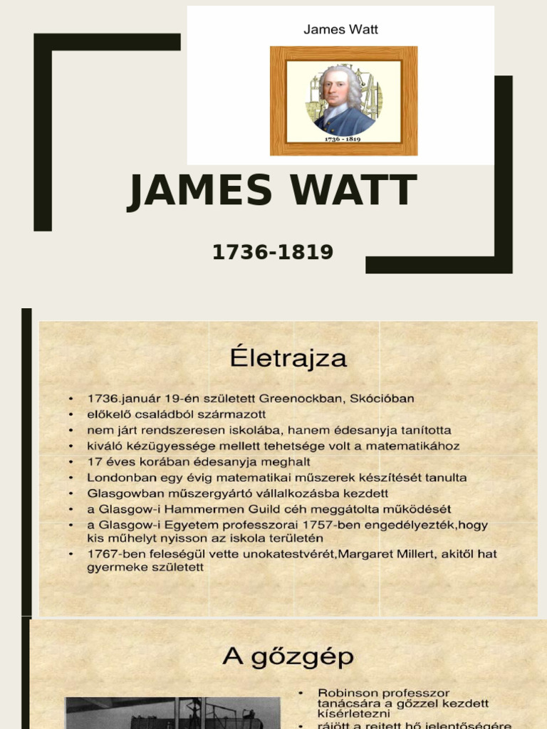 James Watt | PDF