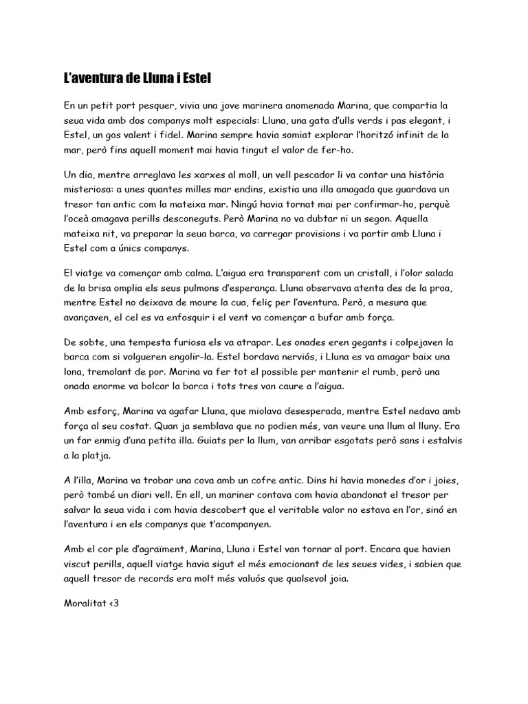 Tasca D'expressió Escrita | PDF