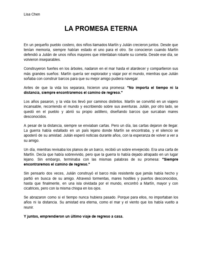 La Promesa Eterna | PDF