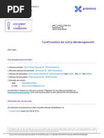 Transfert de services Proximus simplifié | PDF | Facture ...