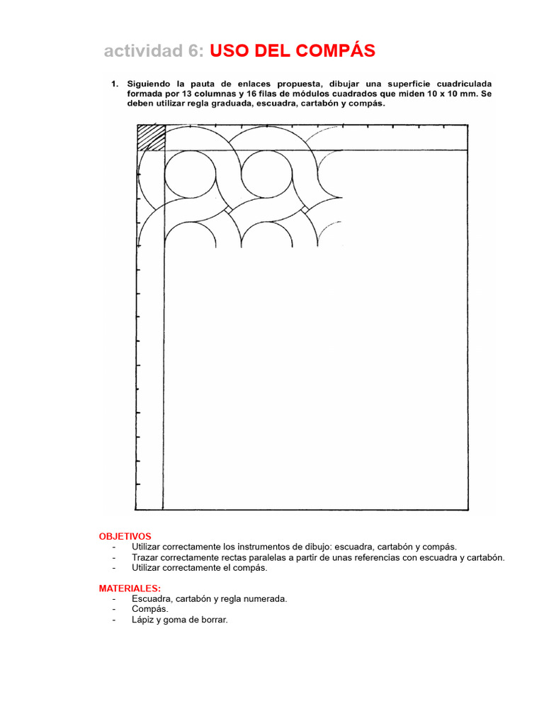 Uso Del Compas | PDF