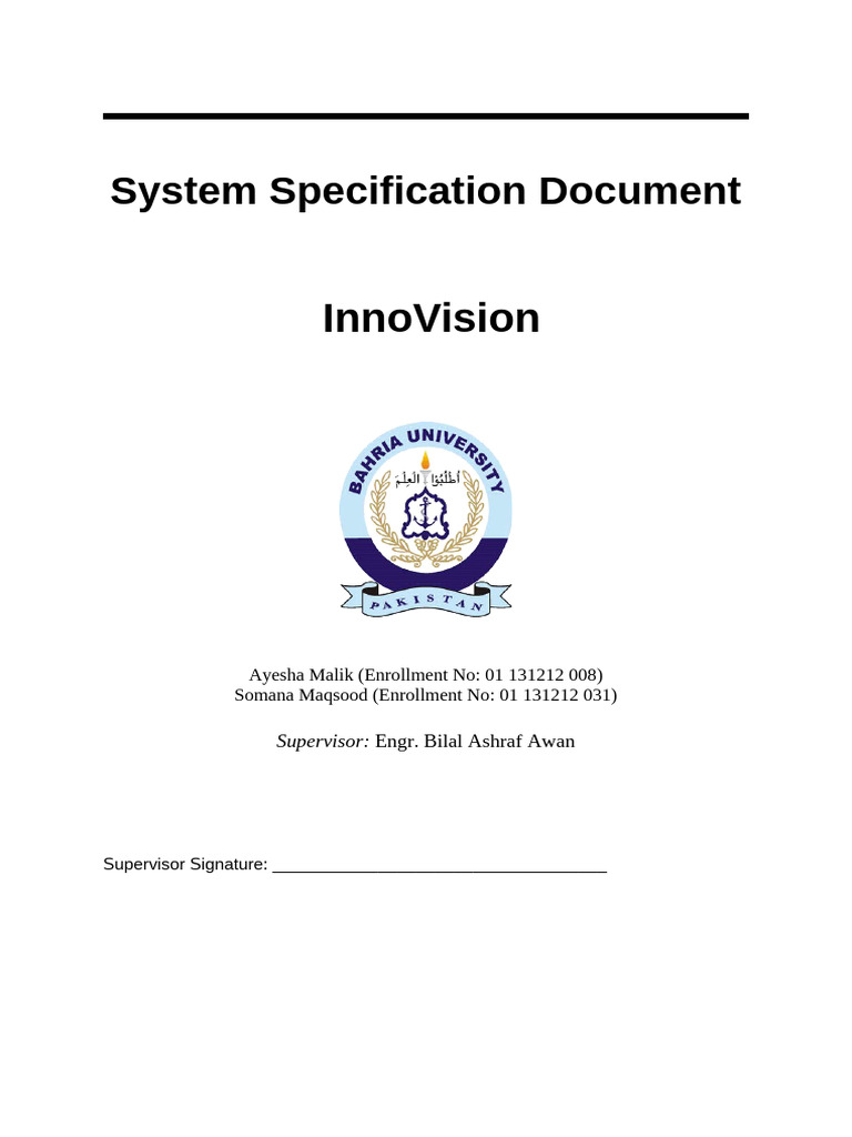 System Specification Document (2024) - 3 | PDF | Mobile App | Android ...
