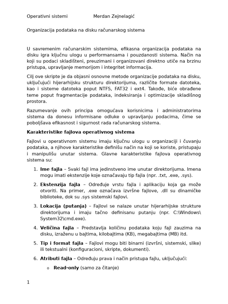 Materijal Za Ishod 2 | PDF