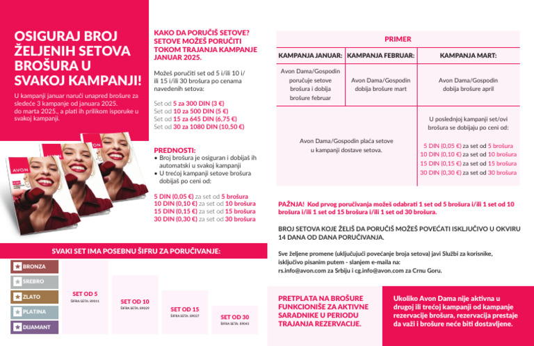 Pretplata Brosure SCG | PDF