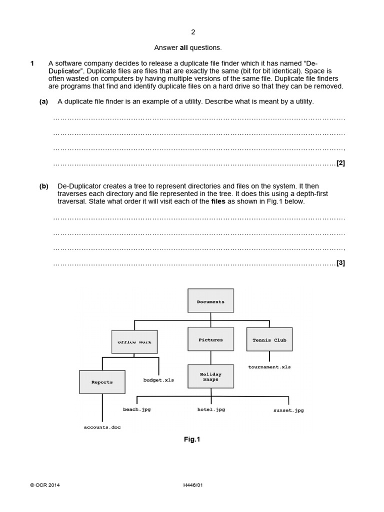 Practice Tree Traversal qs3 | PDF