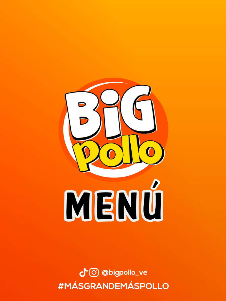 Menu Big Pollo - 19dic | PDF