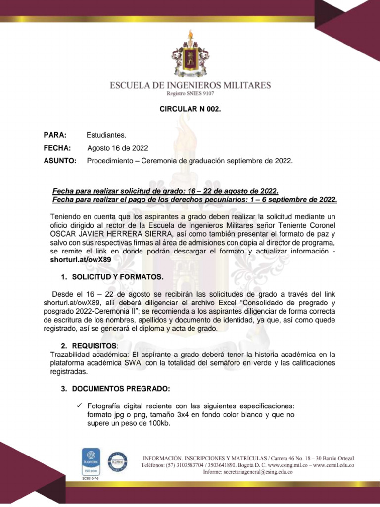 Circular SG 002 2022 | PDF