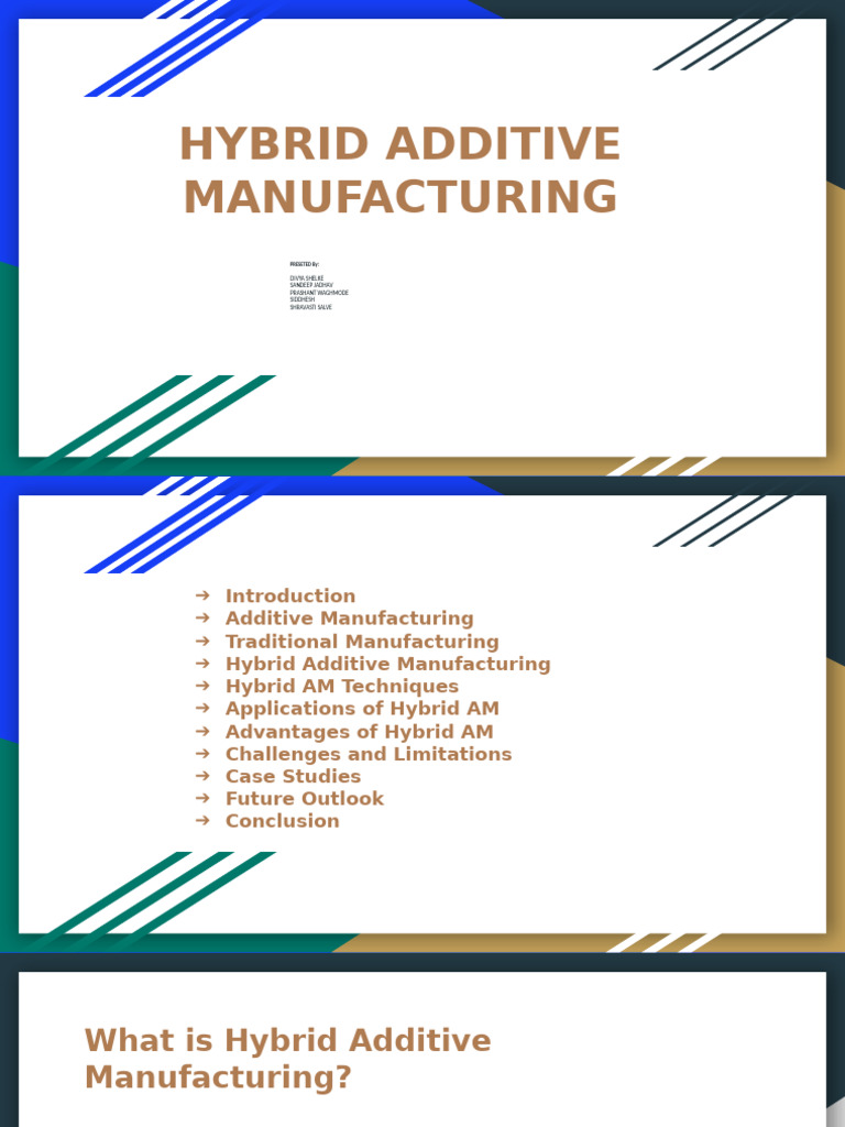 Additive Manufacturing Final | PDF | 3 D Printing | Machining