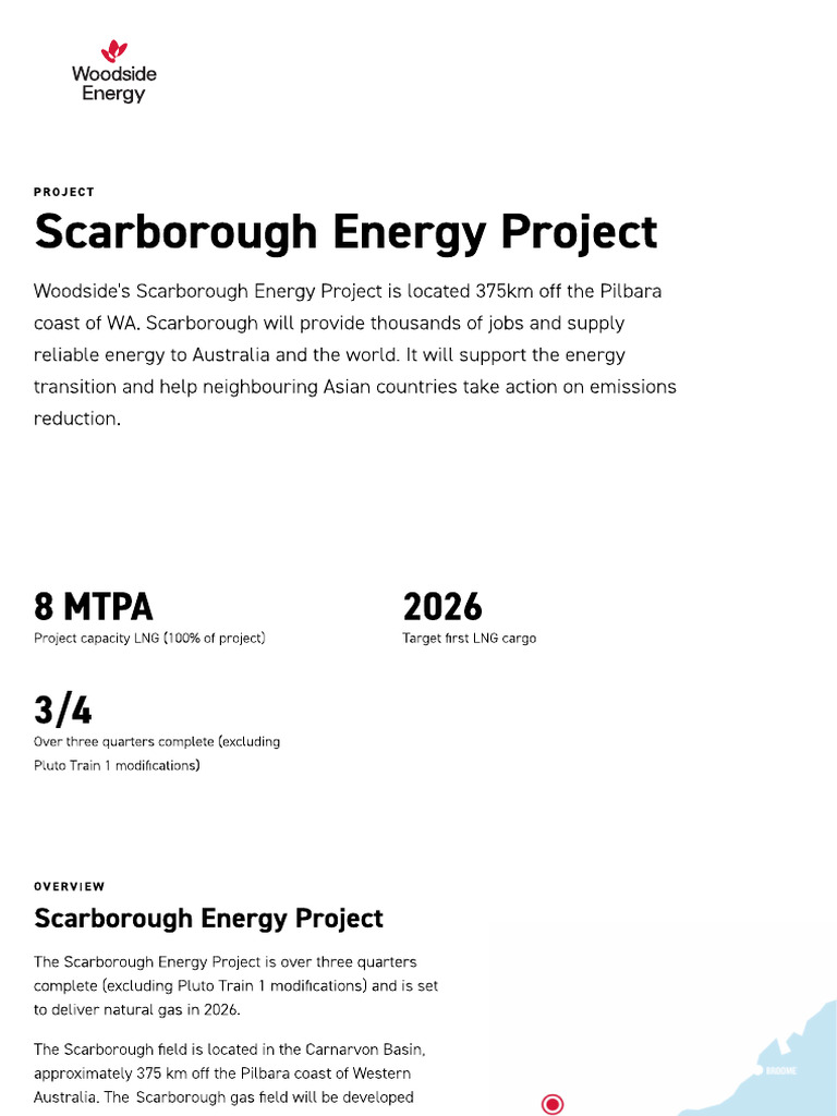 Scarborough Energy Project | PDF