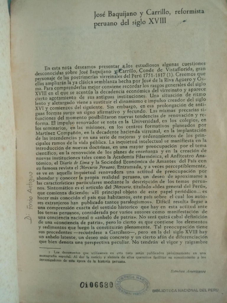 Maticorena-Baquijano Reformista | PDF