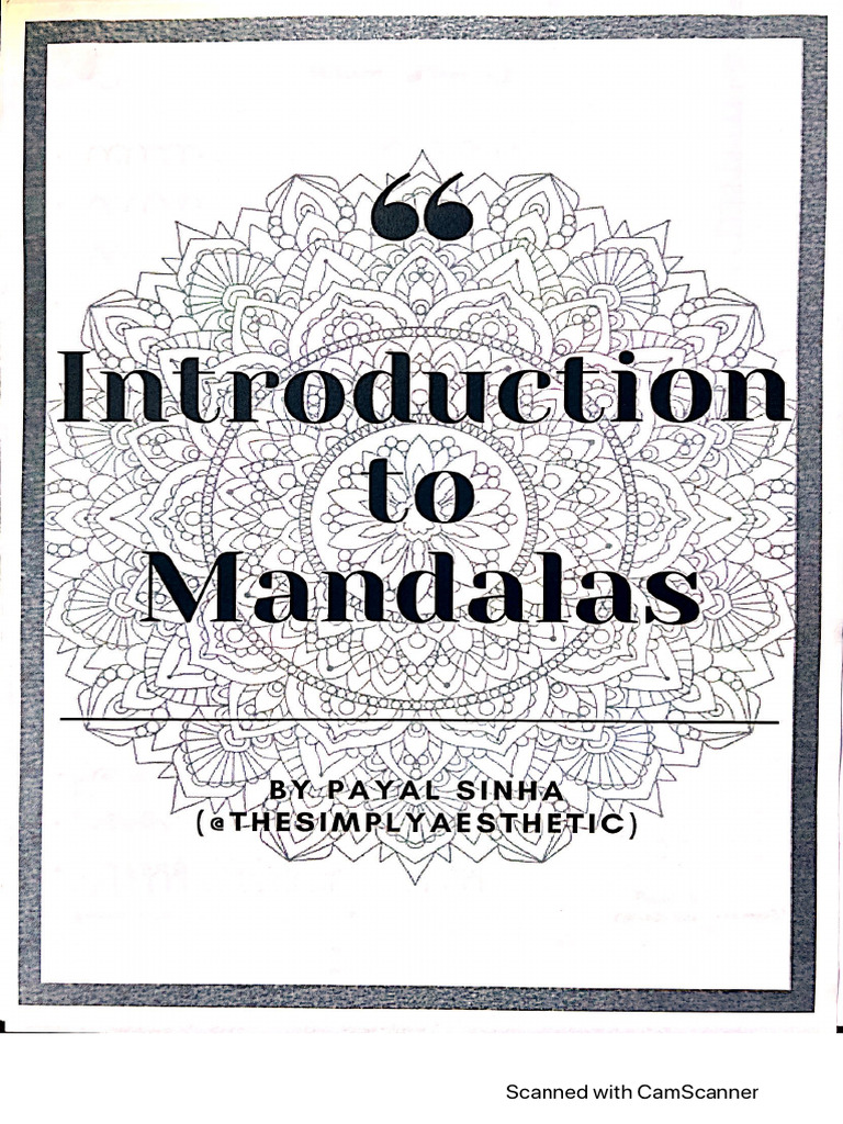 Introduction To Mandalas | PDF