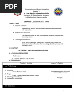 Primary Colors Lesson Plan for Kids | PDF | Color | Red