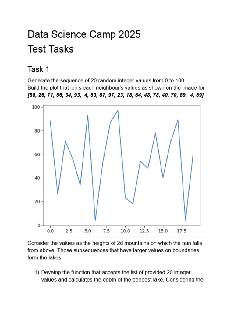 test_tasks_Camp_2025 | PDF | Algorithms And Data Structures | Mathematics
