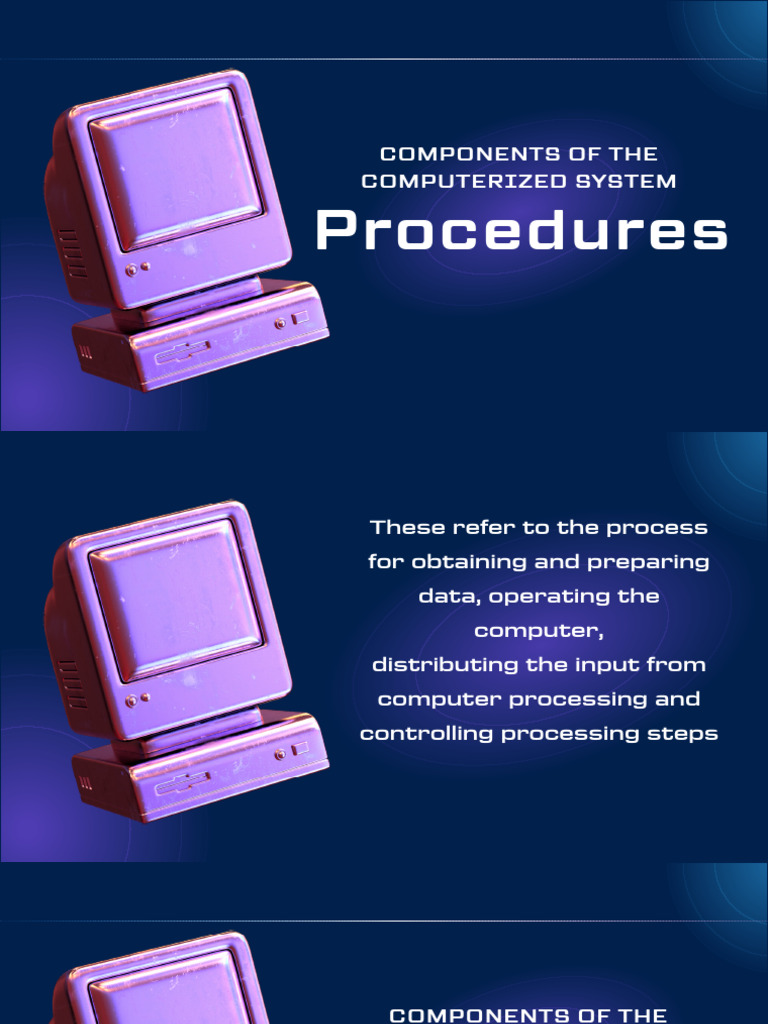 Computerized System Components Guide | PDF | Computer Data Storage | Microcomputers