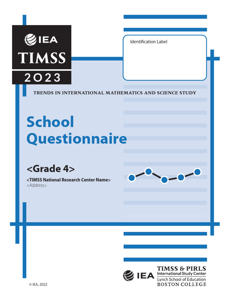 T23 School Questionnaire 4 | PDF | Teachers | Learning