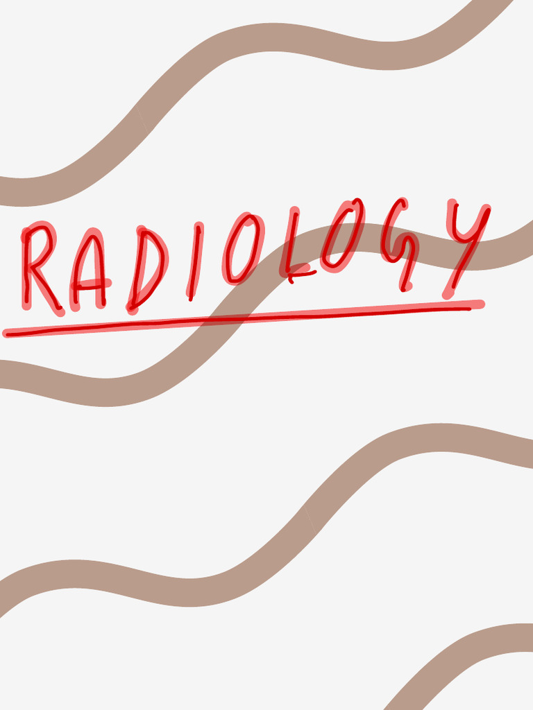 Radiology | PDF