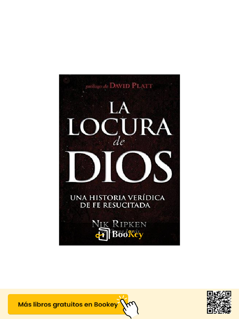 La Locura de Dios: Fe y Perseverancia | PDF | Fe | Dios