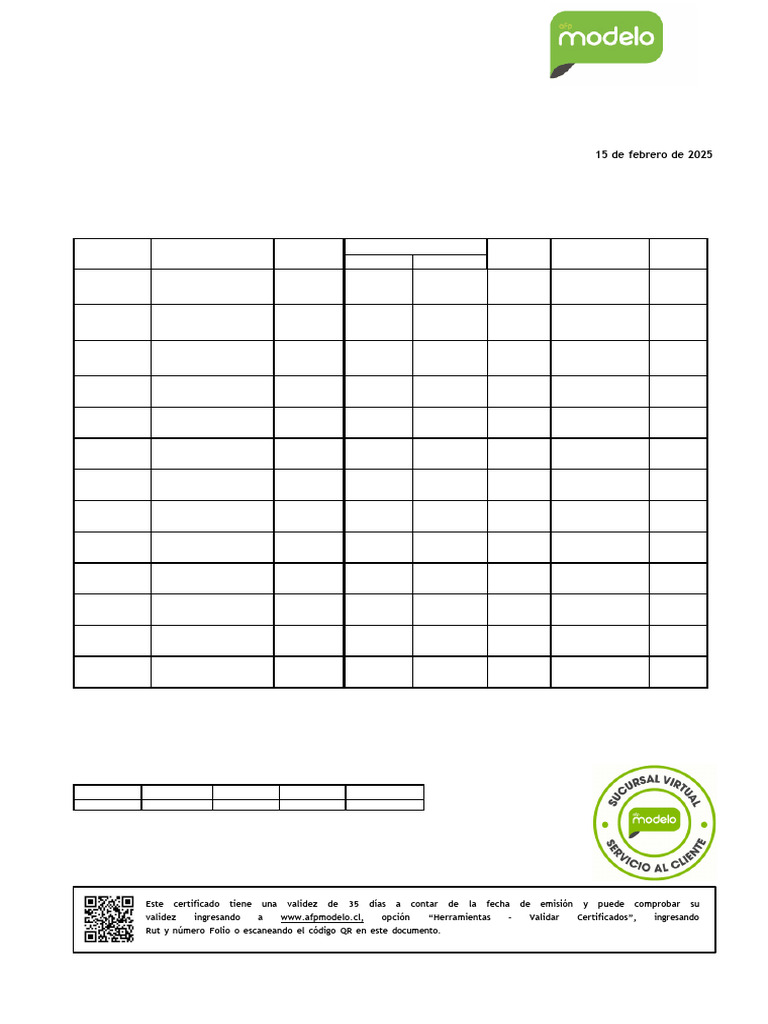 MODELO | PDF