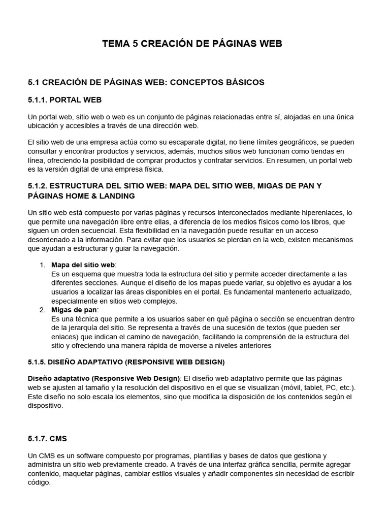 Creación y Diseño de Páginas Web SEO | PDF | Posicionamiento en ...
