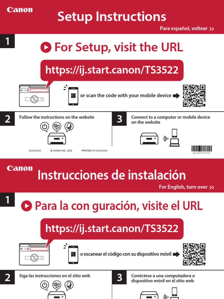 Setup Instructions TS3522 E2a V1 | PDF