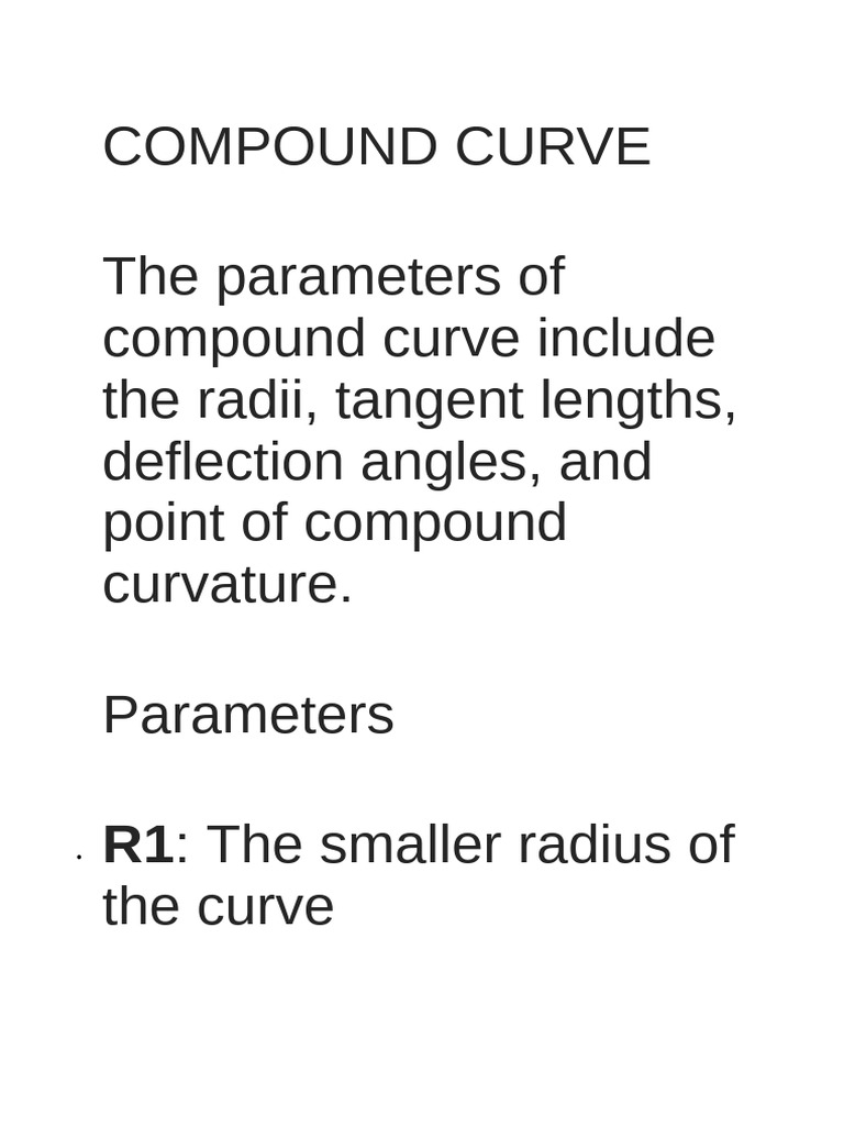 Compound Curves - Mypdhengineer_250218_135024 | PDF