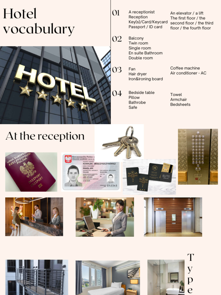 Hotel Vocab | PDF