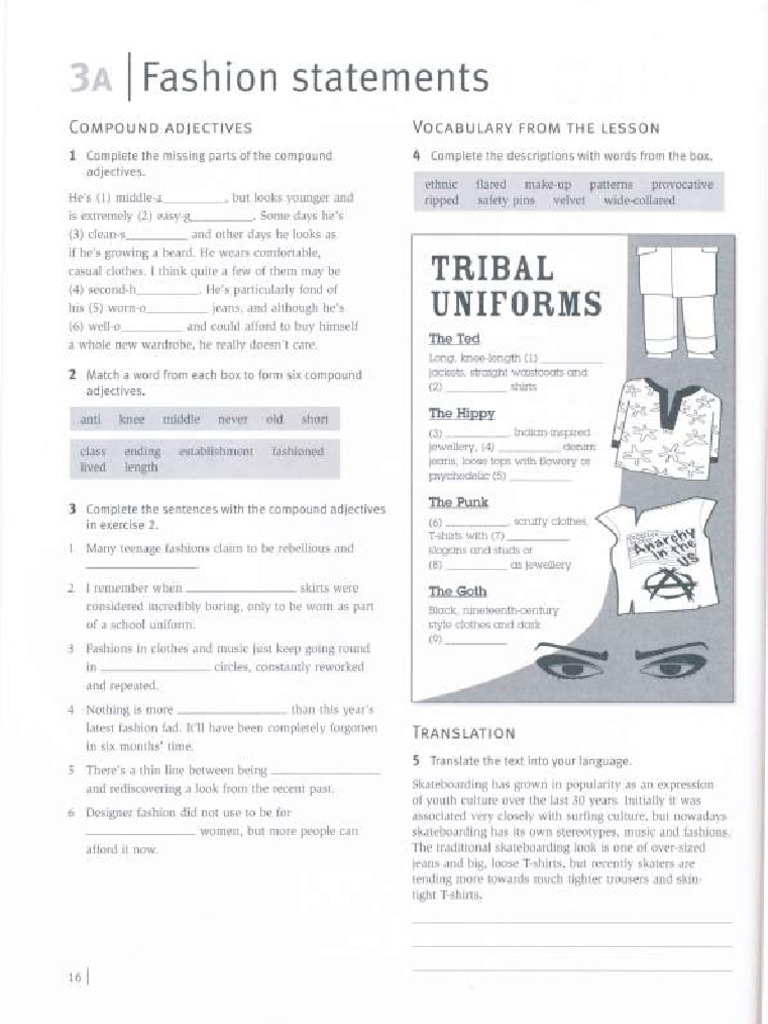 Unit 3 Practice - Compressed | PDF | Clothing | Fashion