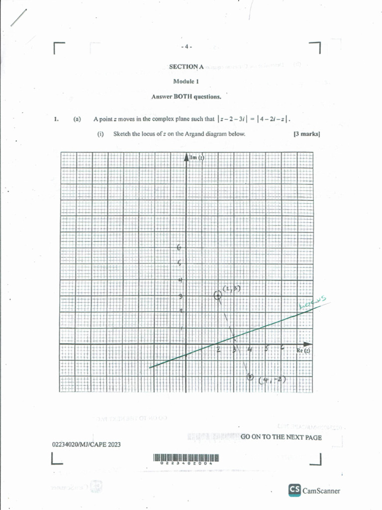 Cape Pure 2023 Unit 2 p2 Solutions 2 (1) | PDF