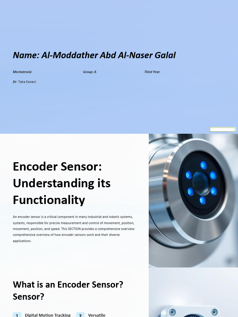 Al Moddather Abd Al Naser Galal | PDF | Sensor | Robotics