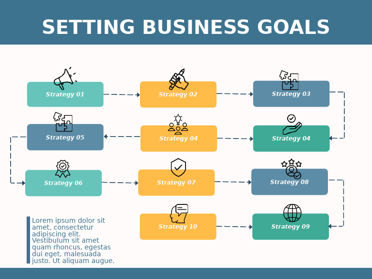 Colorful Simple Process Professional Graph | PDF