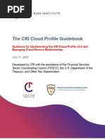 Final CRI Profile v2.0 User Guide Public. Date 2024.02.29 | PDF ...