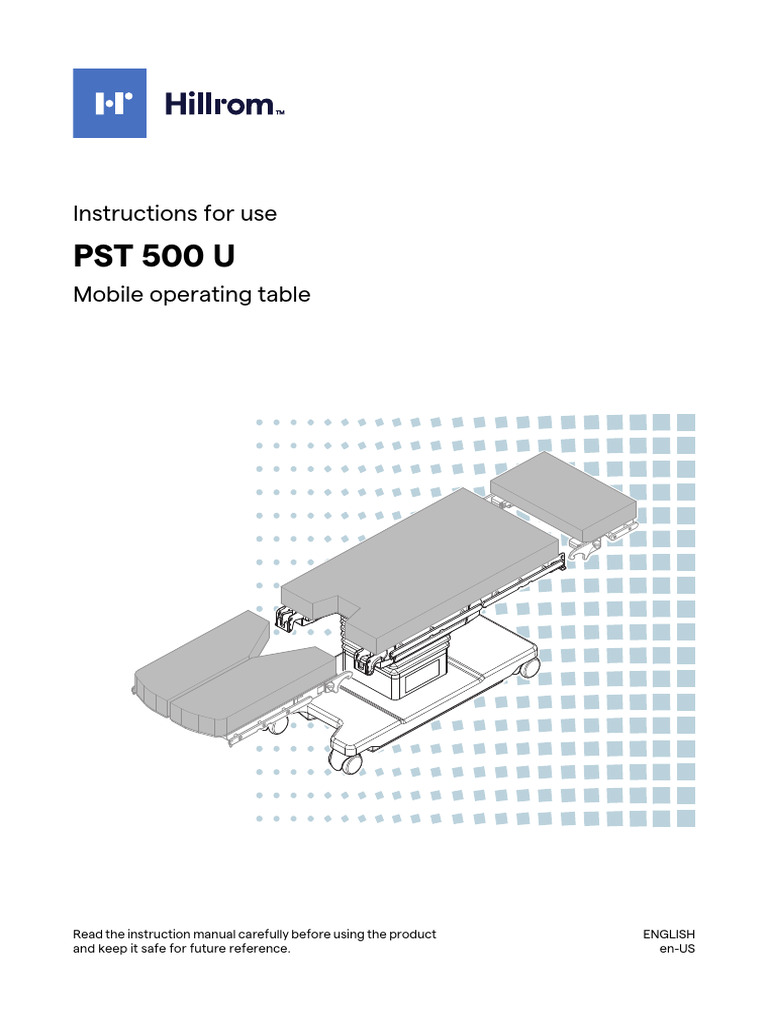 Hillrom PST 500 | PDF | High Frequency | Medical Device