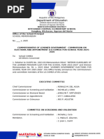 SELG Officers 2025-2026 | PDF