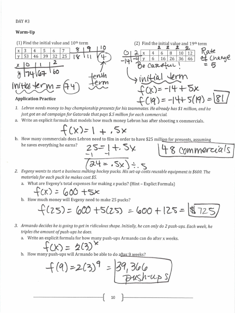 Math answers | PDF