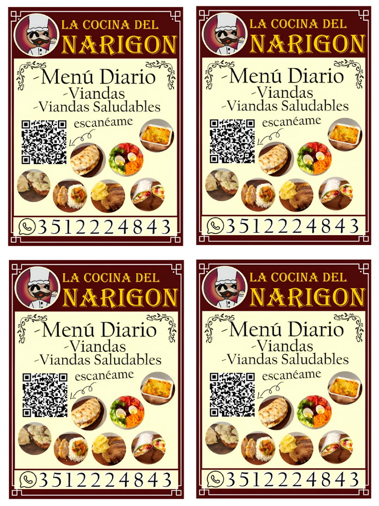 Folletos La Cocina Del Narigon | PDF