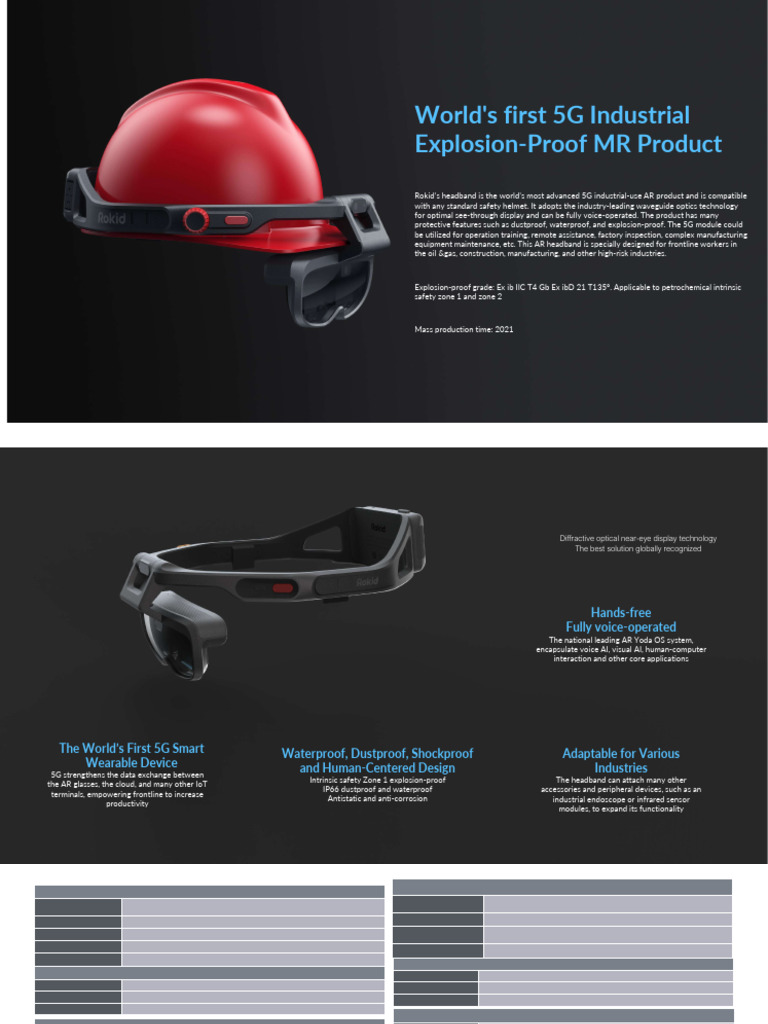 Rokid-X-Craft-Presentation_compressed | PDF | Headphones | Video