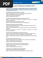 Modelo de Laudo Da Elaboracao de Laudo Neuropsicologico | PDF | Neuropsicologia | Quociente de ...