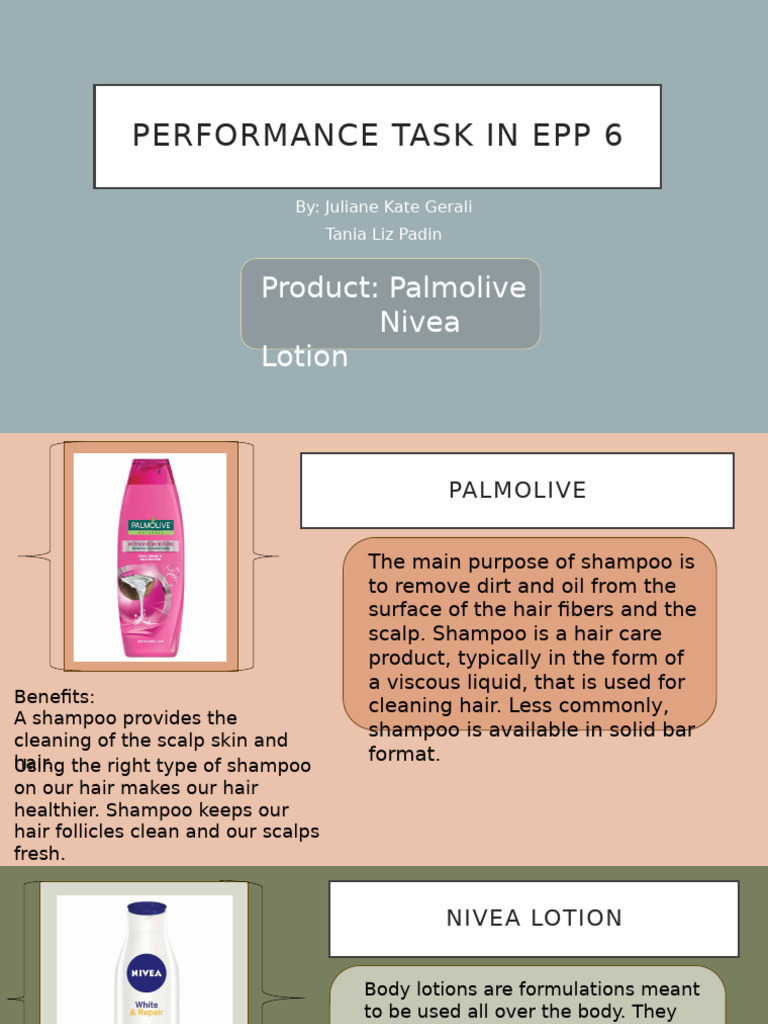 Performance Task in Epp 6 | PDF