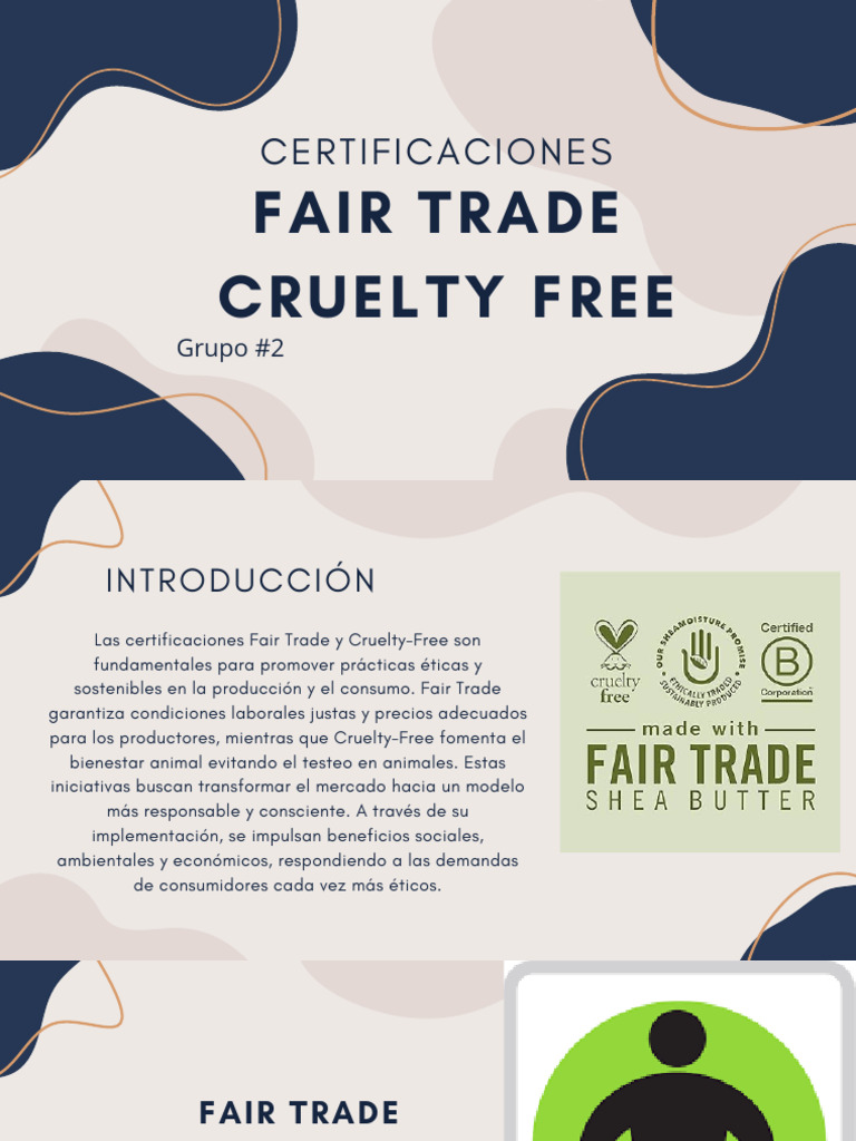 Certificaciones | PDF | Comercio justo | Comercio