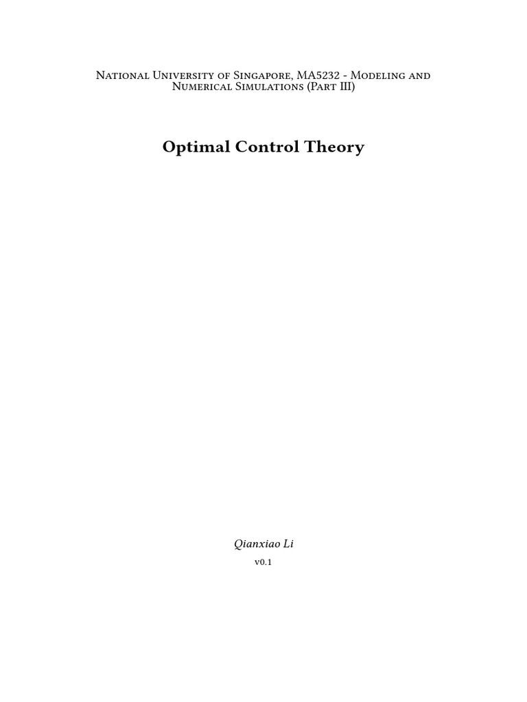 LectureNotes_MA5232_2021 | PDF | Ordinary Differential Equation ... LectureNotes_MA5232_2021 | PDF | Ordinary Differential Equation ...
